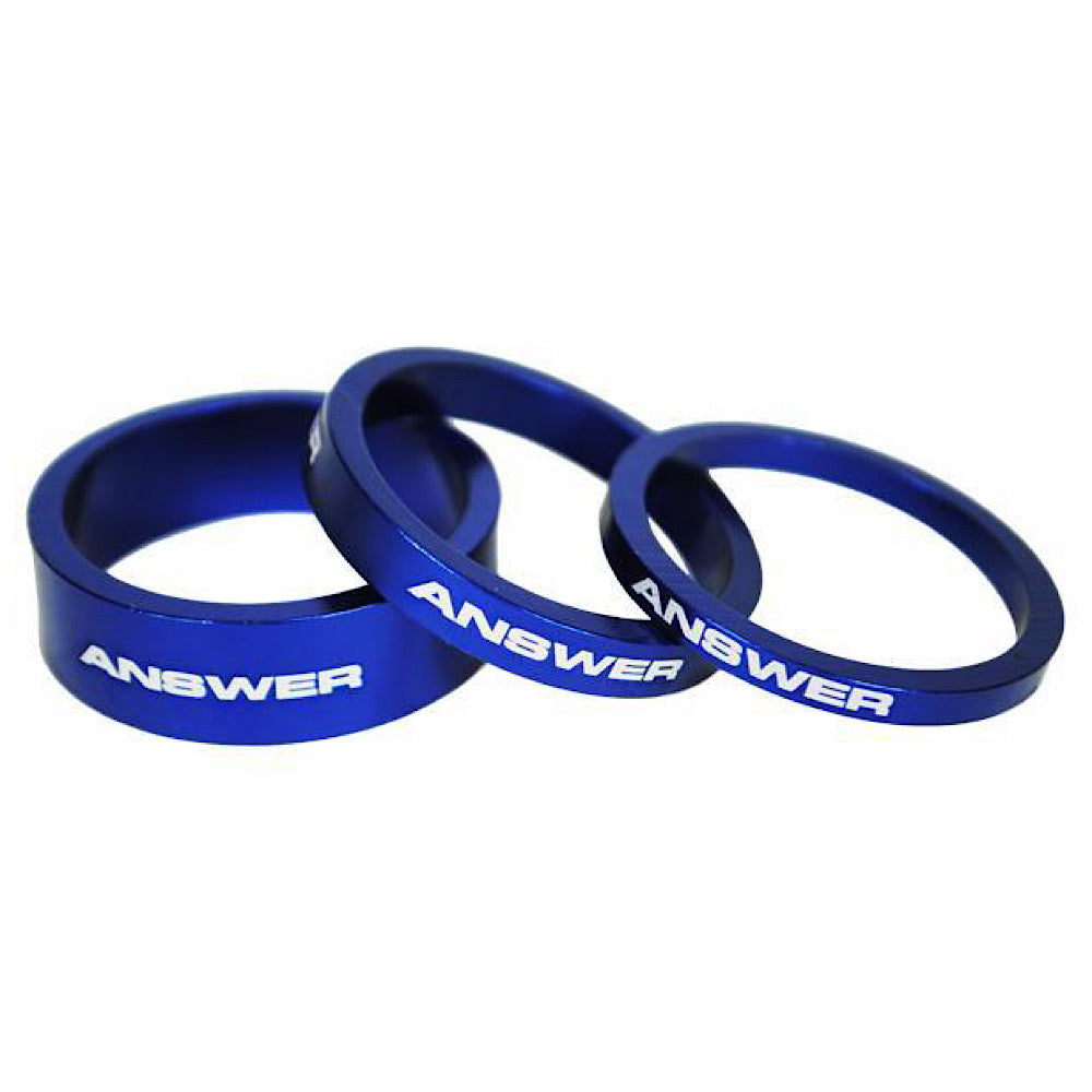 ANSWER ALUMINUM HEADSET SPACER KIT