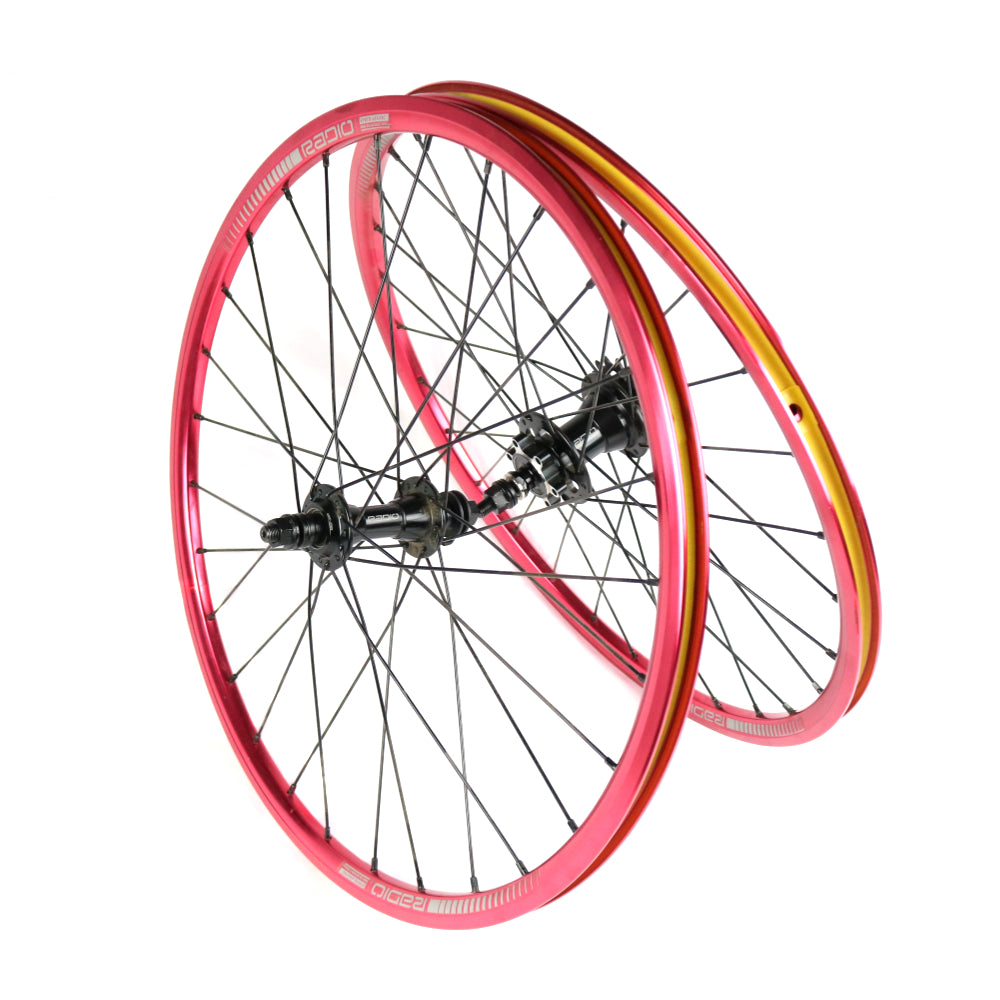 COMPLETE WHEELSET - Radio Clipper Rim / Radio Disc Hubs
